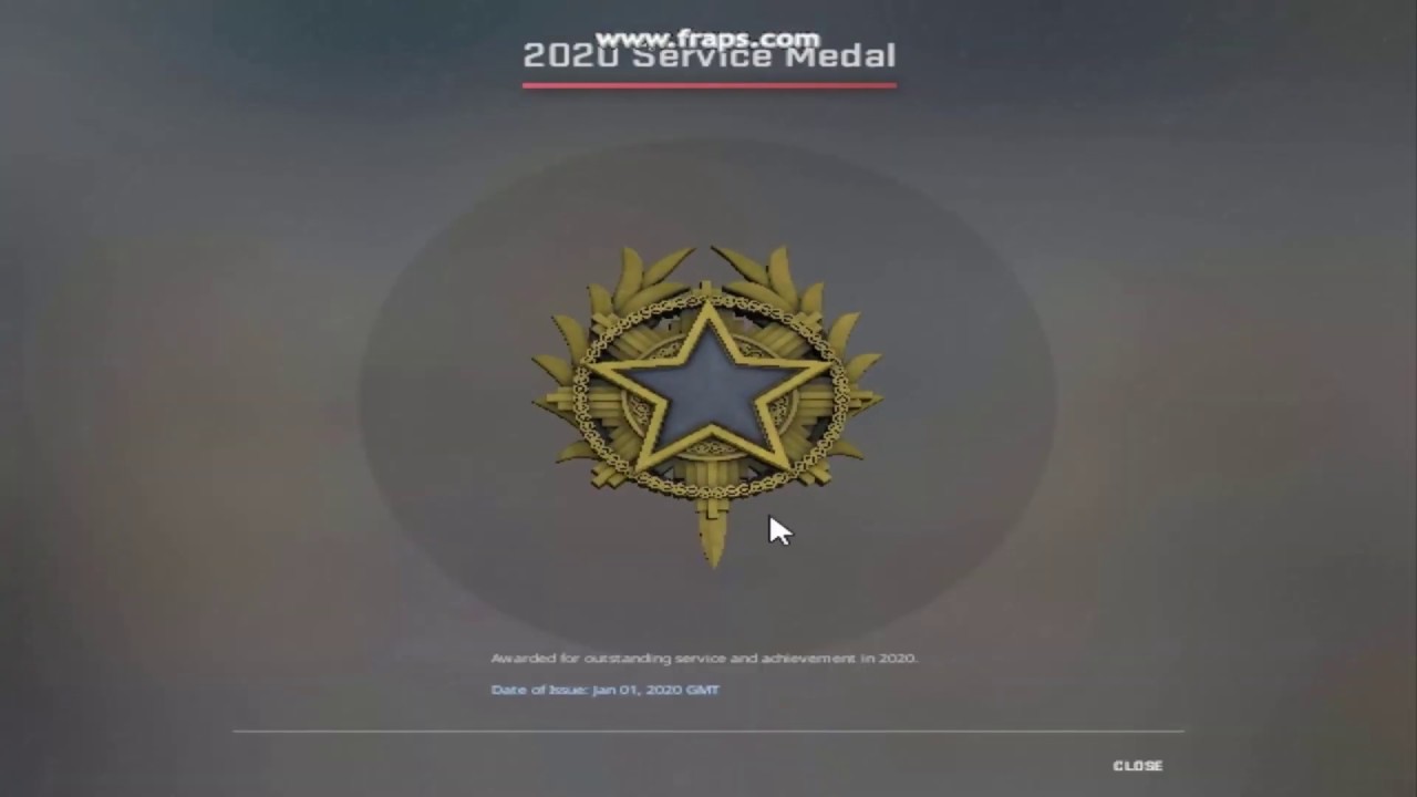 Getting 2020 Service Medal in CSGO ⭐⭐⭐ - YouTube