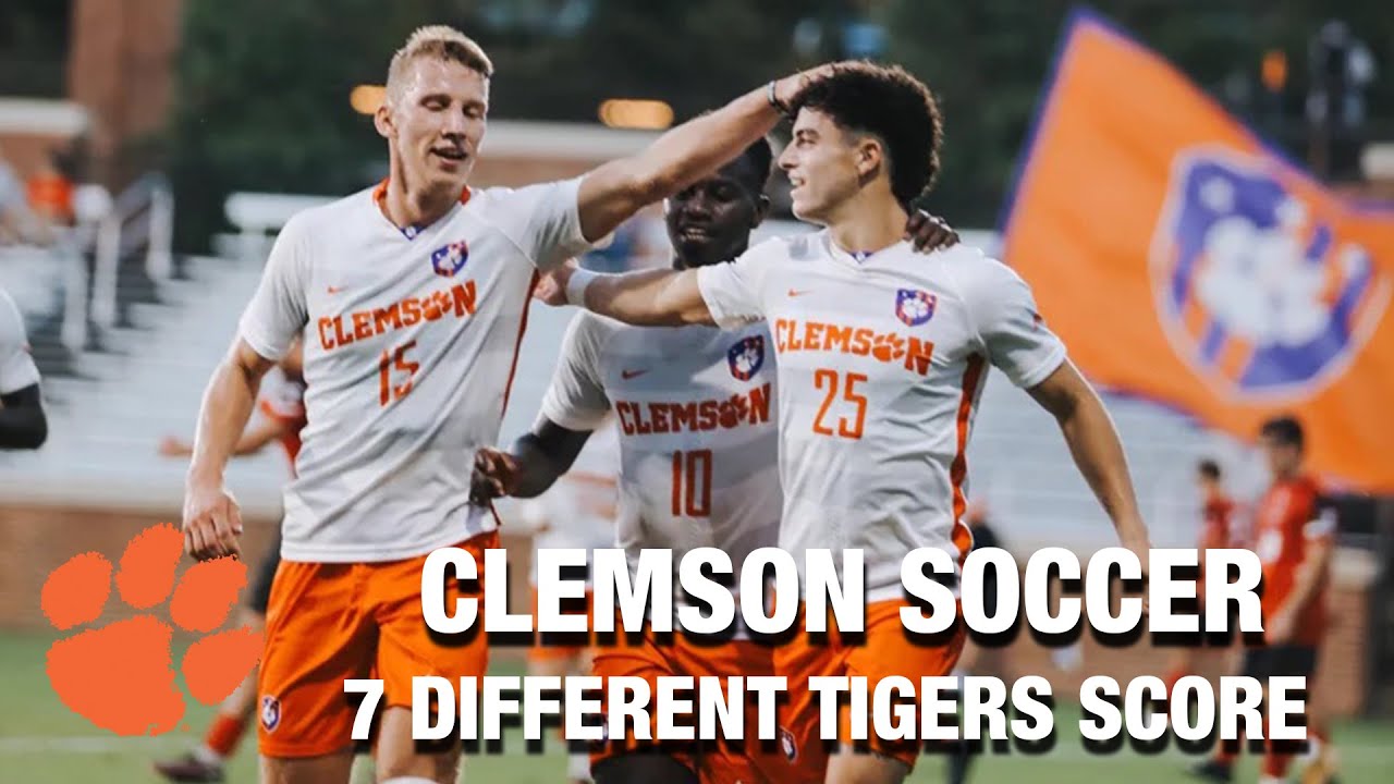 7 Tigers Score In Clemson's Blowout Win - YouTube