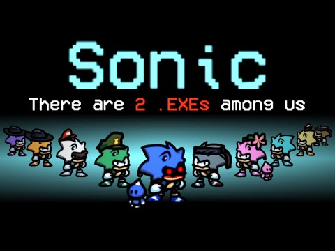 Sonic.EXE Among Us Mod (Cartoon Style)