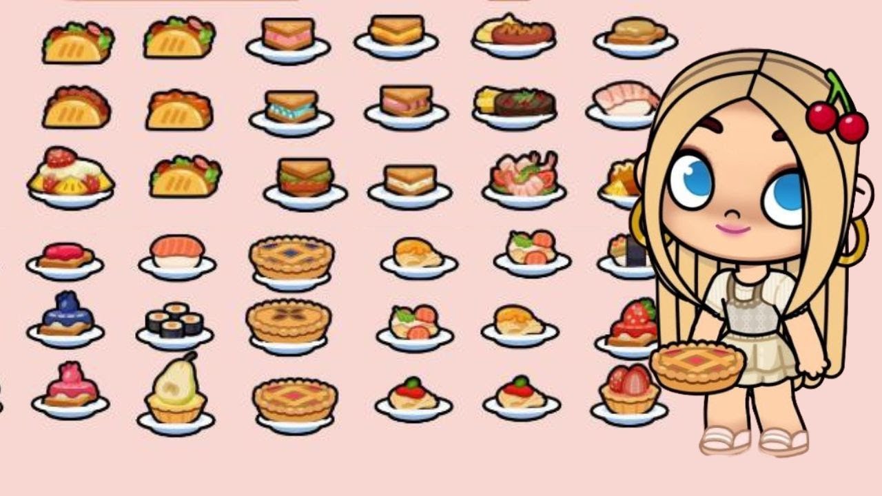 AVATAR WORLD FOOD RECIPES 😋 ALL FOOD IN AVATAR WORLD - YouTube