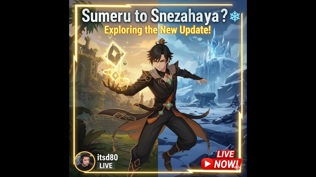 The Hype One: "Sumeru to Snezhnaya? ️ Exploring the New Update ...