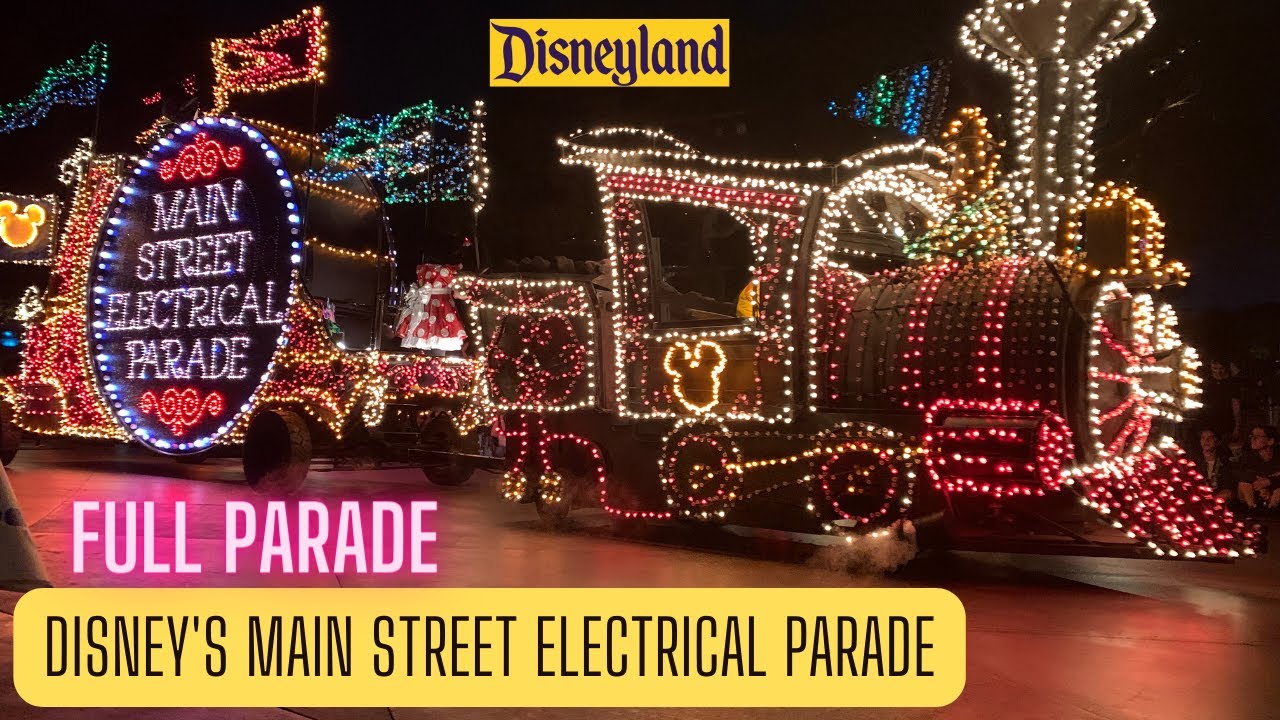 FULL PARADE | Disney's Main Street Electrical Parade | Limited Edition ...
