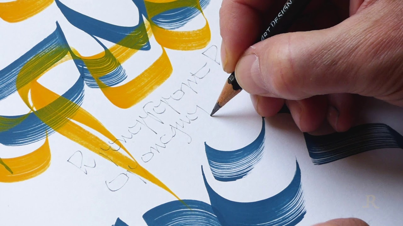 Une cursive gothique de 1309 par Laurent Rébéna. Deuxième partie. Le crayon - YouTube