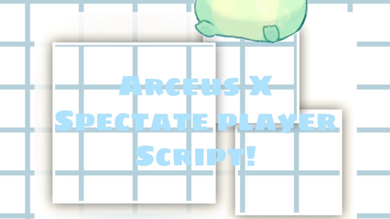 Arceus x | spectate player script | Roblox - YouTube