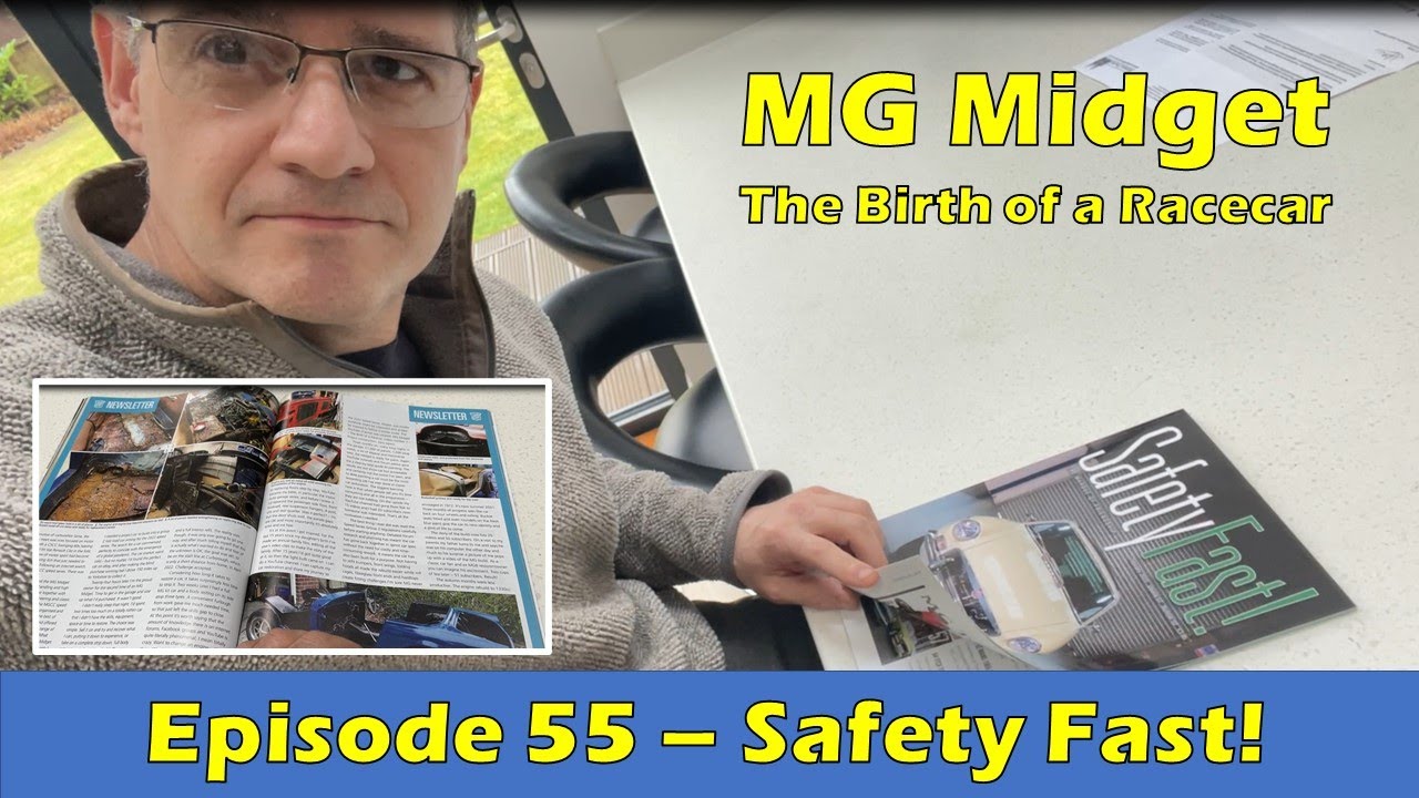 Safety Fast! MGCC club magazine article MG Midget sprint car project ...