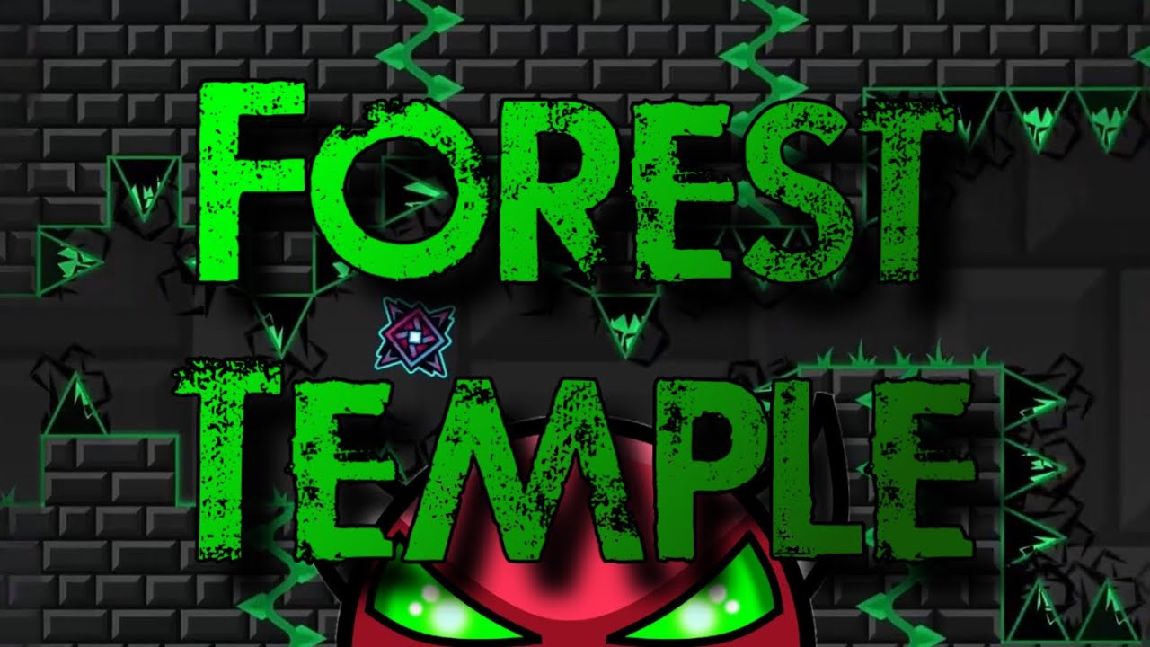 "Forest Temple" by Michigun | HARD DEMON | Geometry Dash 2.2 - YouTube