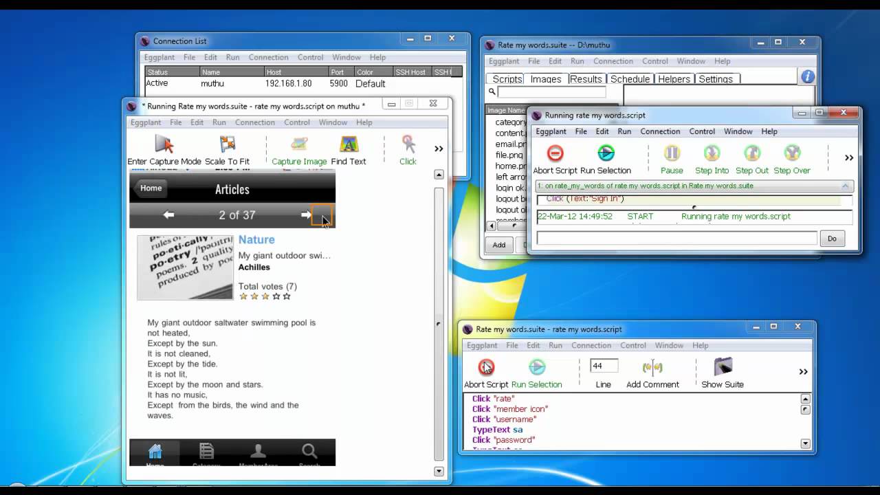 Mob App automation testing and Test plant - YouTube