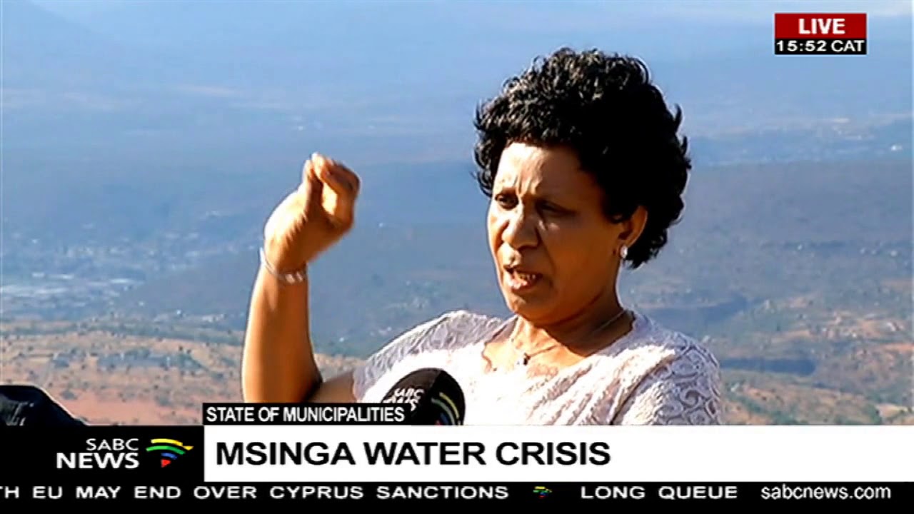 State of Municipalities | Msinga water crisis - YouTube
