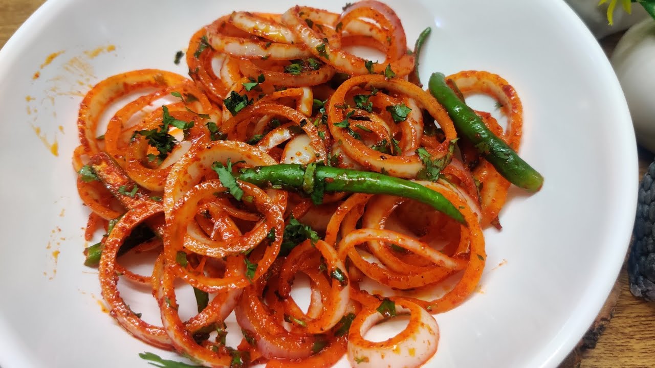 onion rings recipe/dhaba style masala onion rings recipe/लच्छा प्याज़ ...