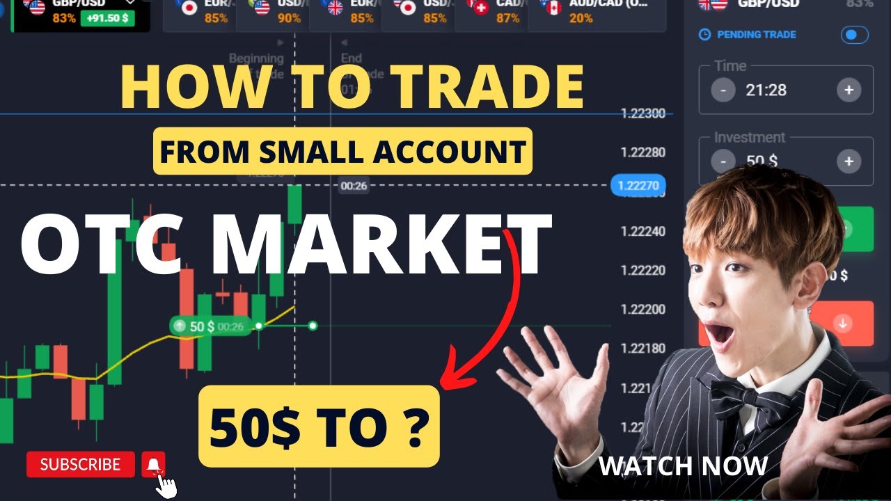 How to Trade from Small Account | Quotex OTC Trick | How to Profit In ...