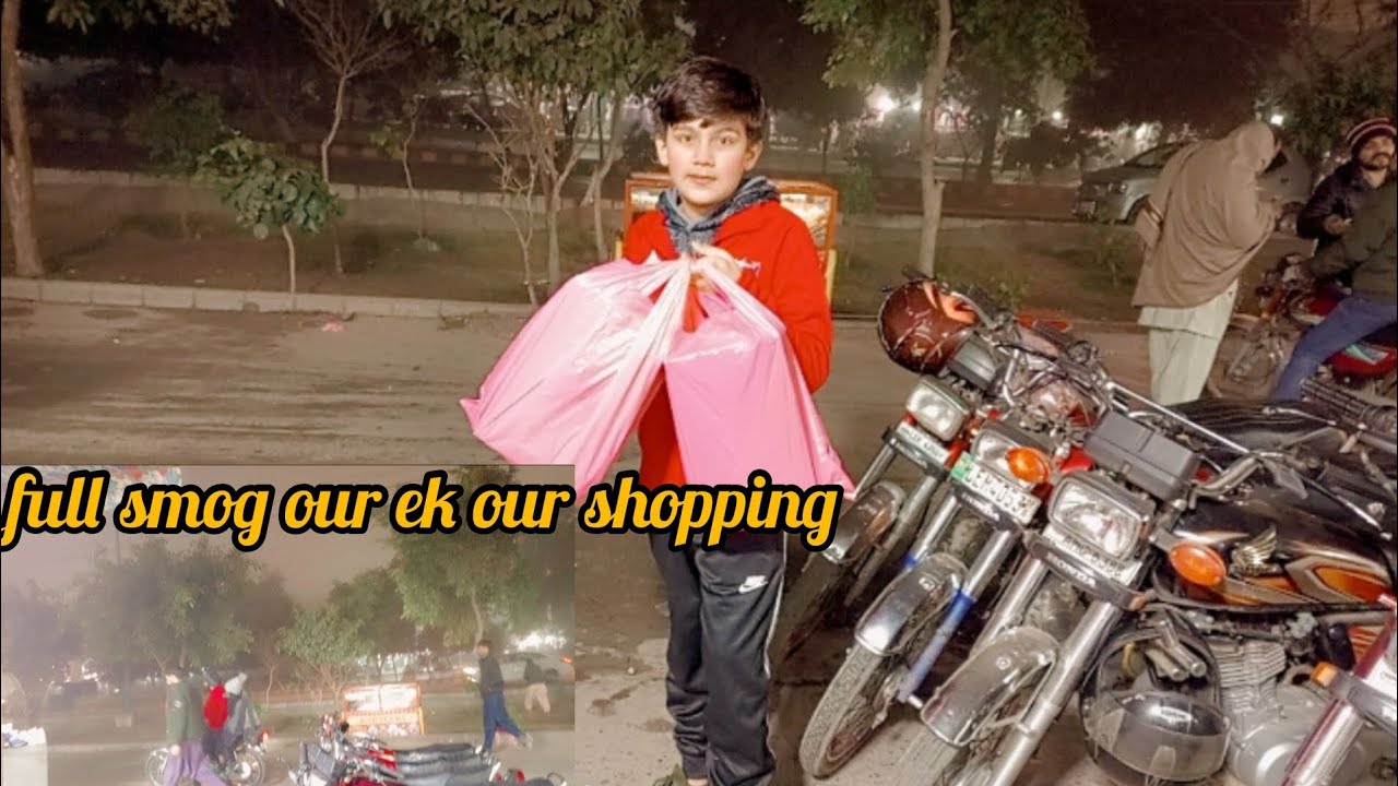 full smog mein ek our shopping 🛒 ll hurjutt vlogs - YouTube