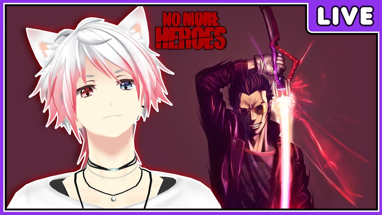 Wolfboy Vtuber becomes an assassin! | No More Heroes, No More Heroes 2 ...