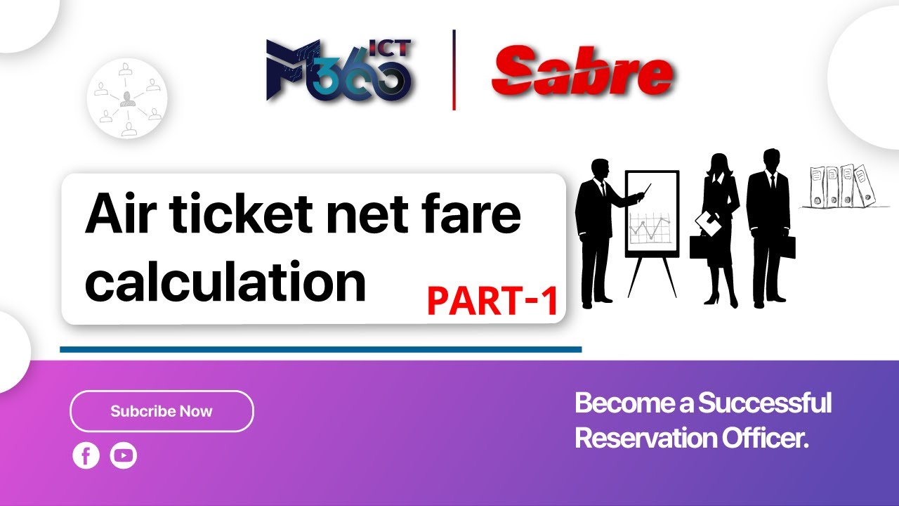 Air Ticket Net Fare Calculation | Part-1 - YouTube