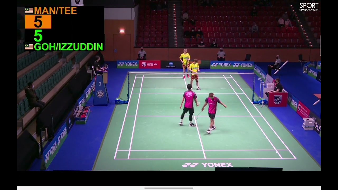 R32 NurIzzuddin/Goh Sze Fei (MAS) Vs Man Wei Chong/Tee Kai Wun (MAS ...