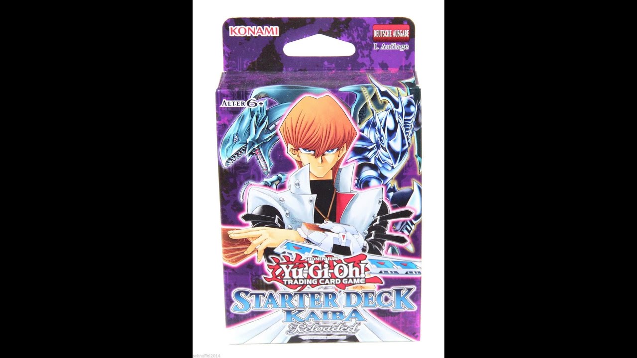 Kaiba Reloaded Starter Deck YuGiOh! Unboxing [Deutsch] - YouTube