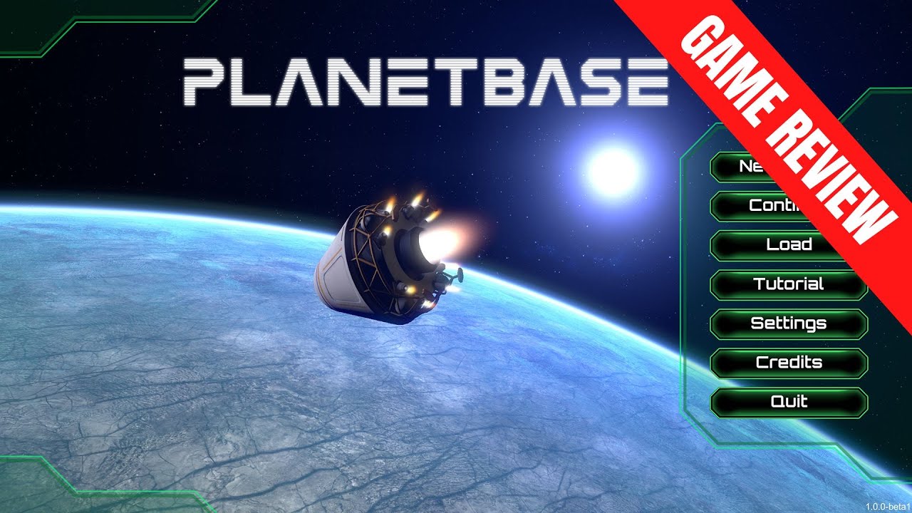 Planetbase - Space Colony Simulation! Game Review - YouTube