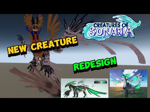 New Mummy creature and Redesign | Creatures of Sonaria - YouTube