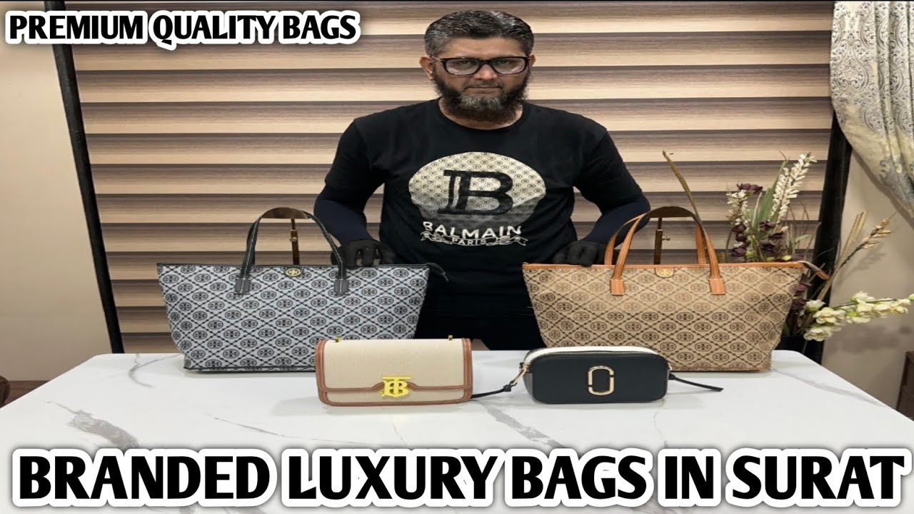 😳Branded Luxury Bags in Surat | Imported Bags Wholesale In Surat ...