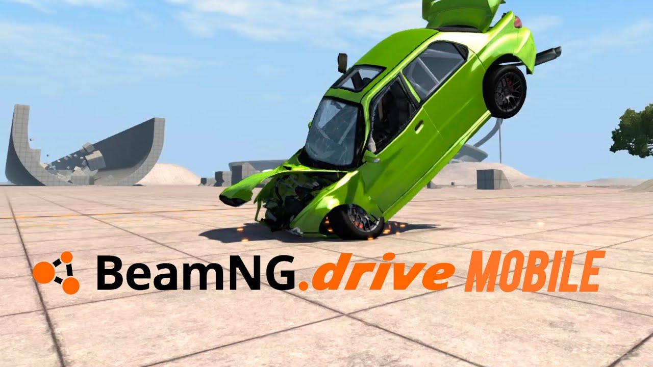 FINALLY BEAMNG DRIVE MOBILE #beamngdrive - YouTube