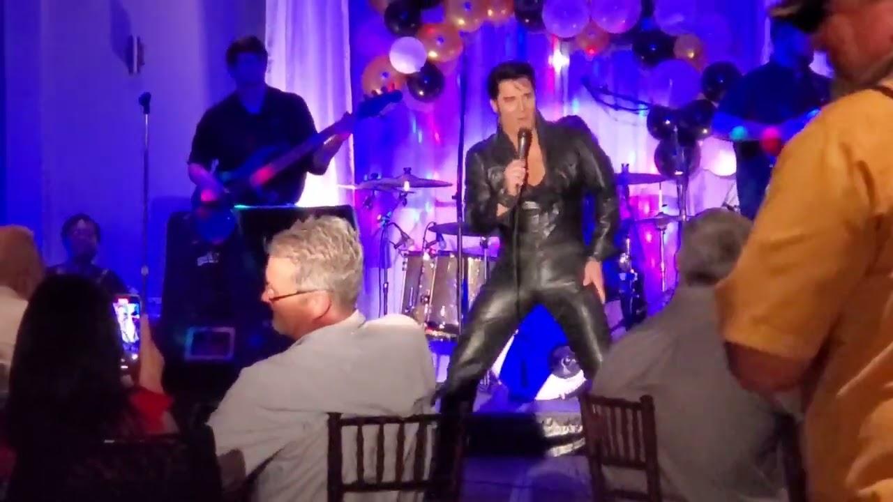 Jay Dupuis: Elvis Tribute Artist - Wearnin That Loved On Look - YouTube