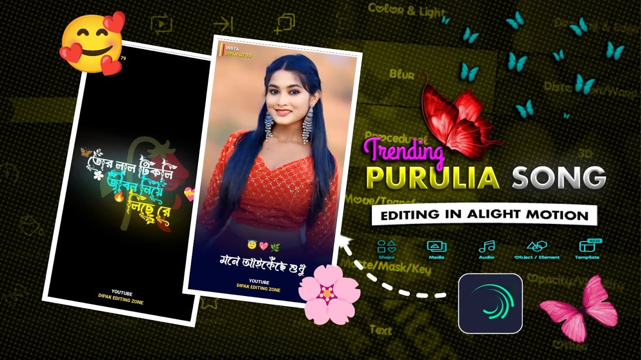 TOR LAL TIKLI JIBAN NIYE LICHE RE 2//NEW PURULIA TRENDING VIDEO EDITING ...