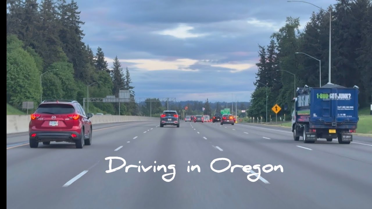 Driving in Oregon I-5 - YouTube