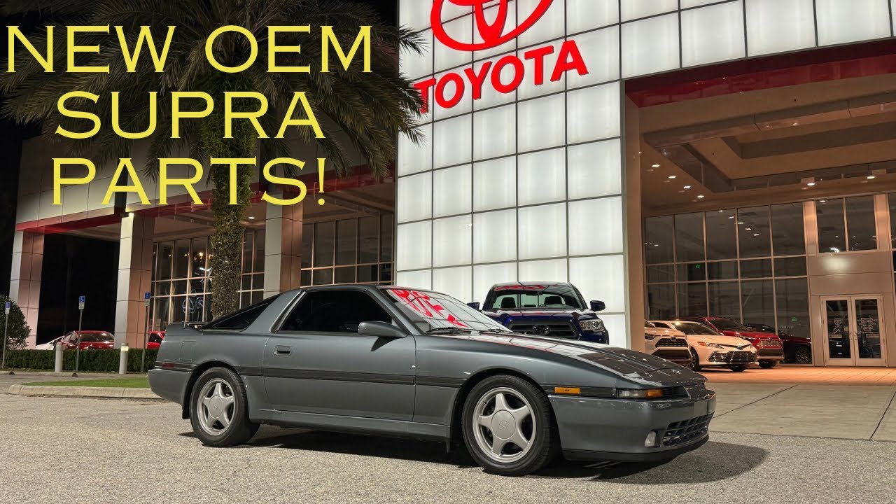 New OEM Supra parts are STILL available? - YouTube