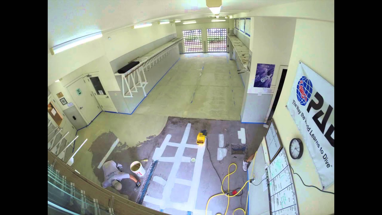 Jack's Diving Locker Floor Timelapse - YouTube