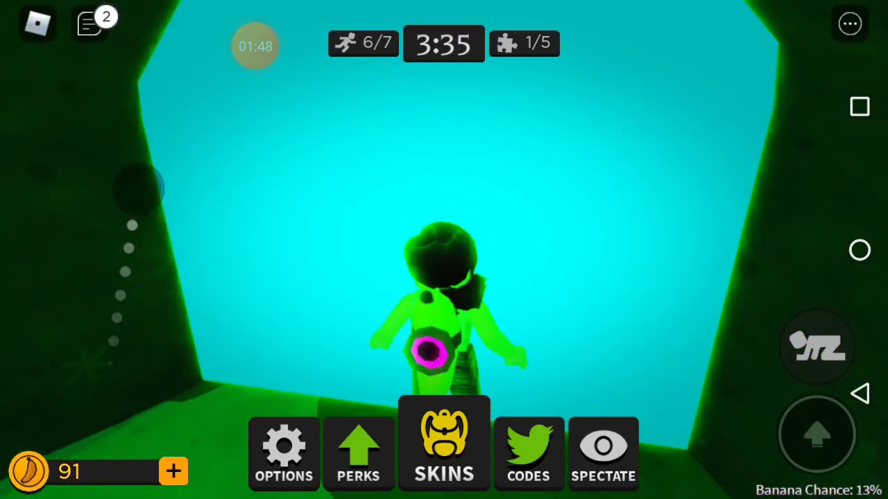 Noobs escapando da banana eats(roblox) - YouTube