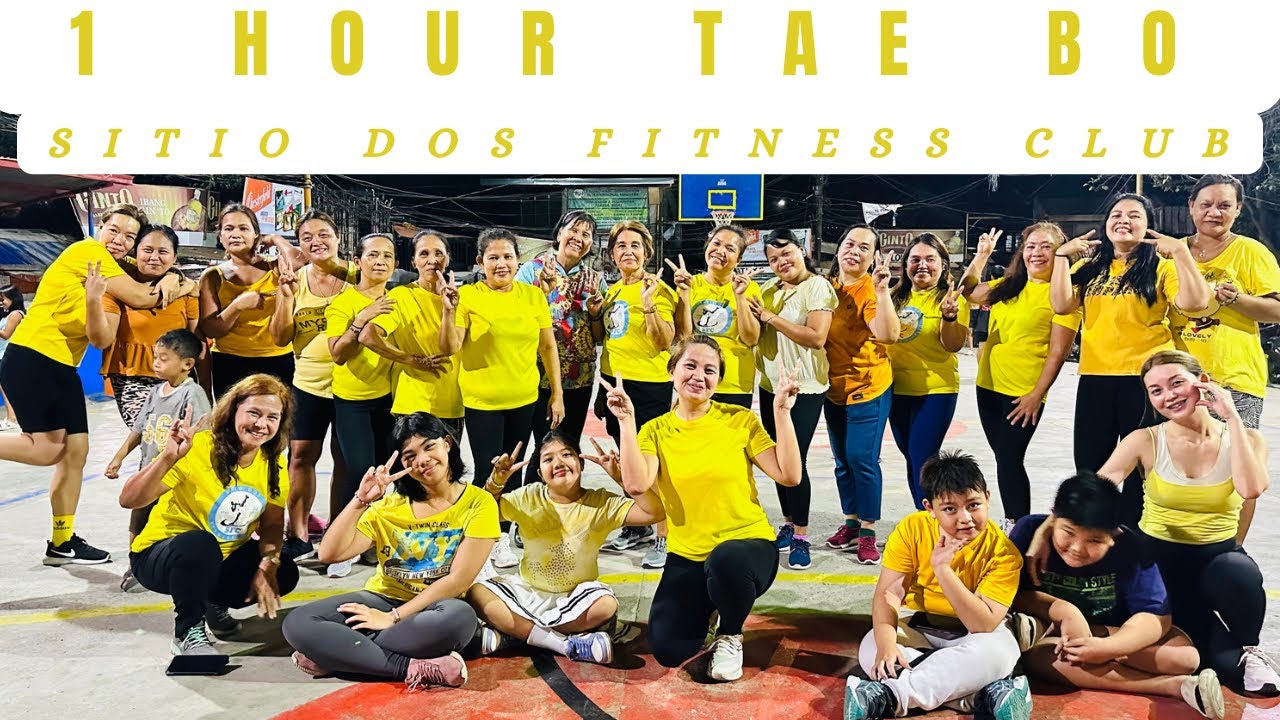 1 HOUR TAE BO EXERCISE | SITIO DOS FITNESS CLUB | SFC | WORK OUT ...