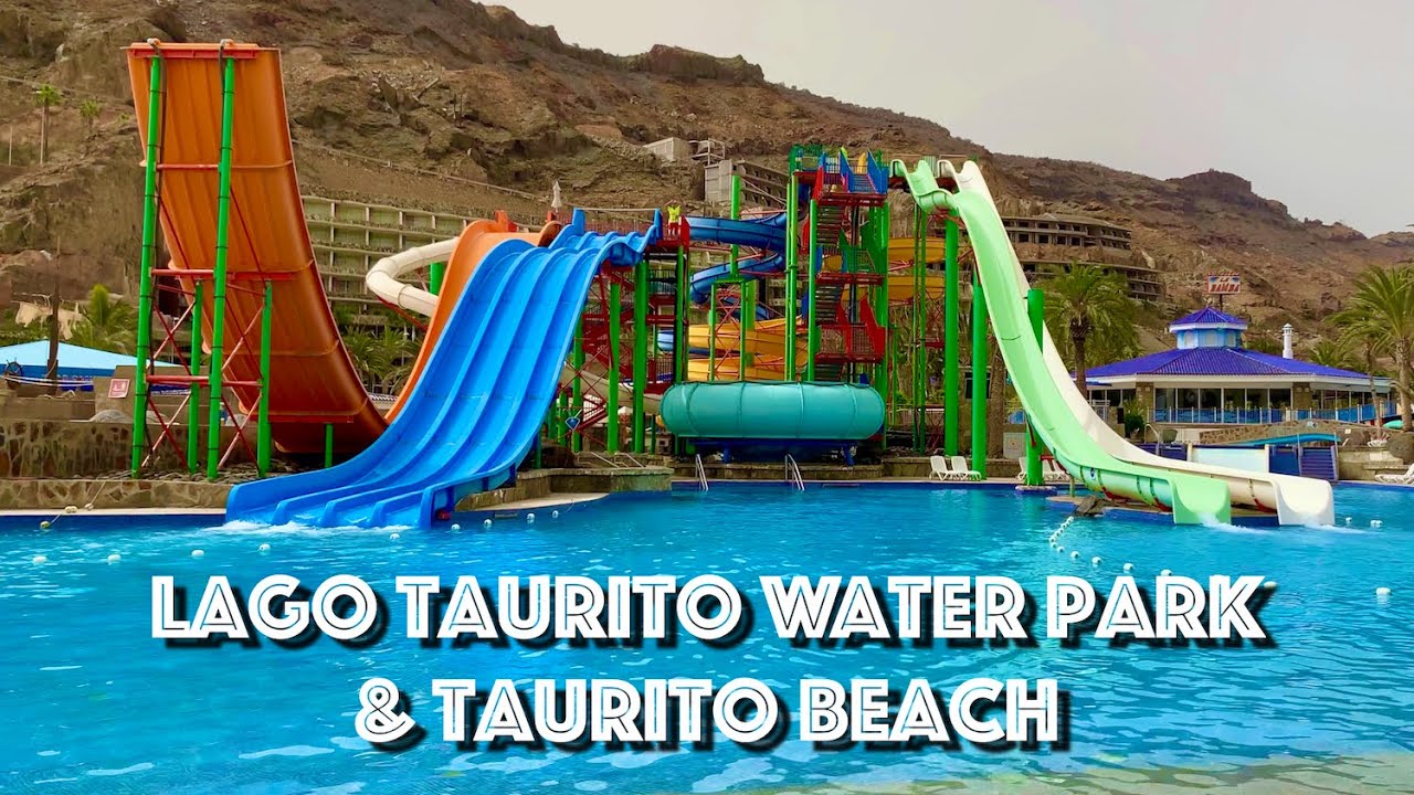 Gran Canaria Taurito Beach & Lago Taurito Water Park - YouTube