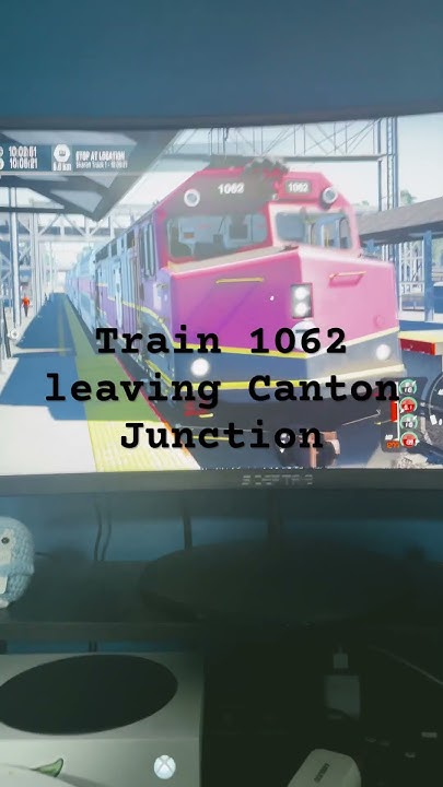 Train 1062 to Providence leaving in Canton Junction now boarding on track 1 - YouTube