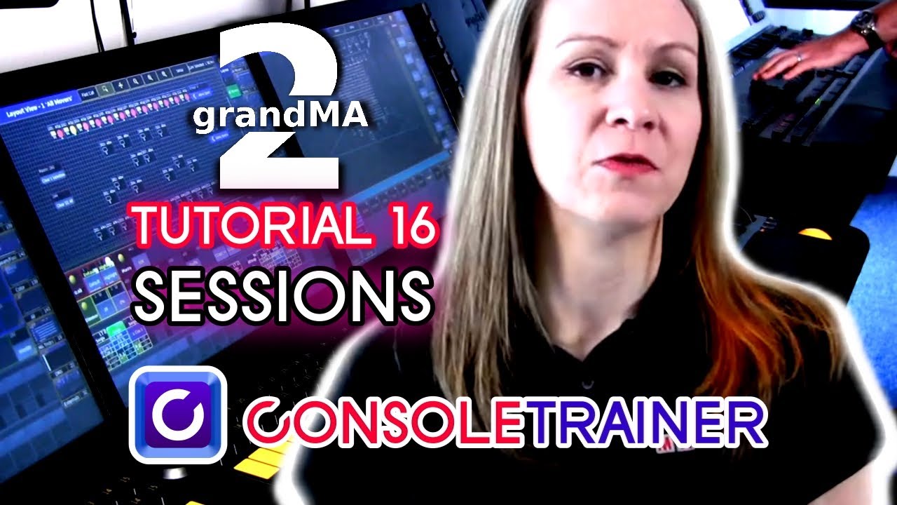 grandMA2 Tutorial 16: Sessions - YouTube