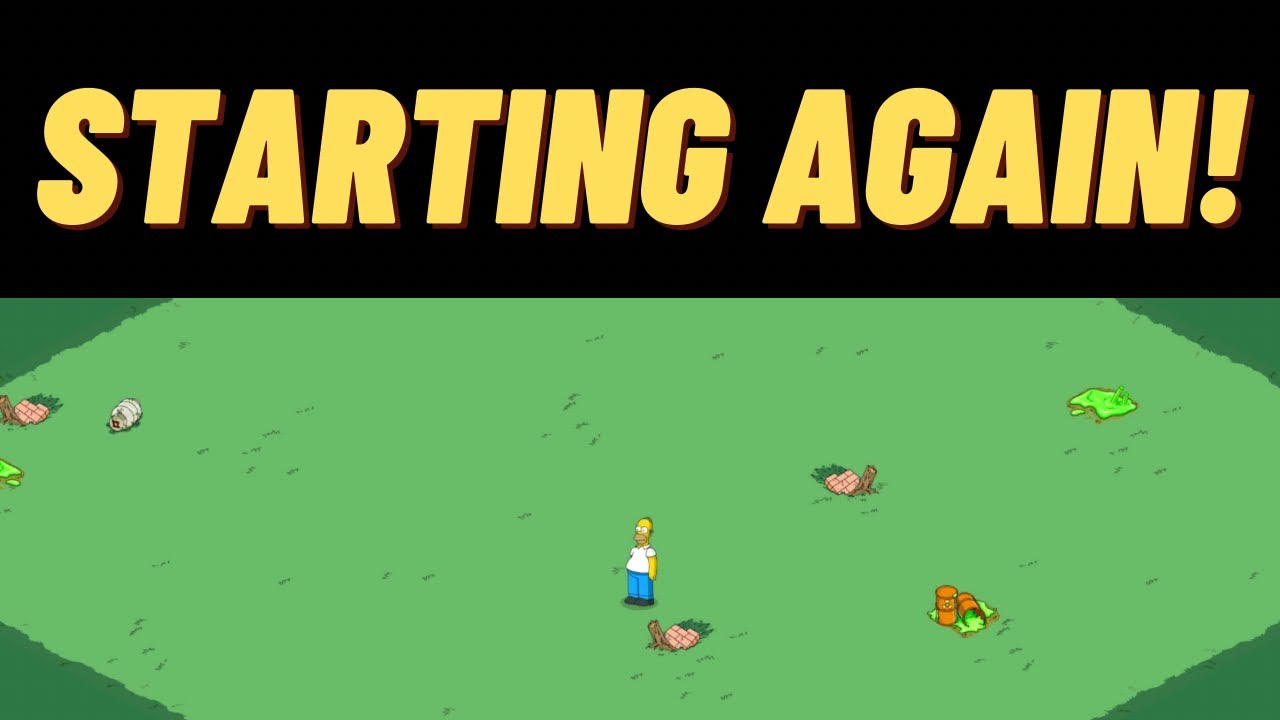 Starting The Simpsons Tapped Out in 2023! - YouTube