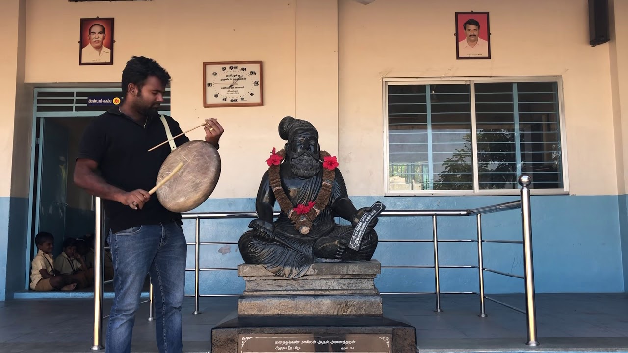 Refreshing myself with Parai music - Sakthi parai artist & Trainer ...