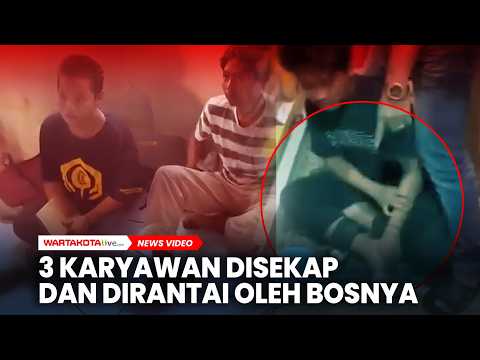 Viral 3 Karyawan Diborgol, Dirantai, Disekap Tiga Minggu Oleh Bosnya