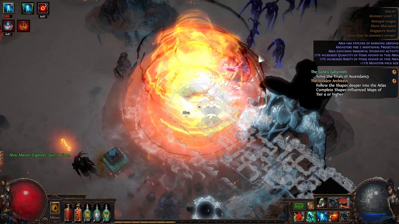 [ Poe ] CoC Cyclone // Assassin with Ice Nova - YouTube