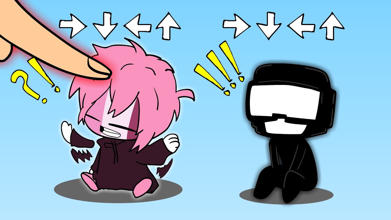 Anime Chibi Fnf vs Finger || Friday Night Funkin' || Tankman and GF ️ ...