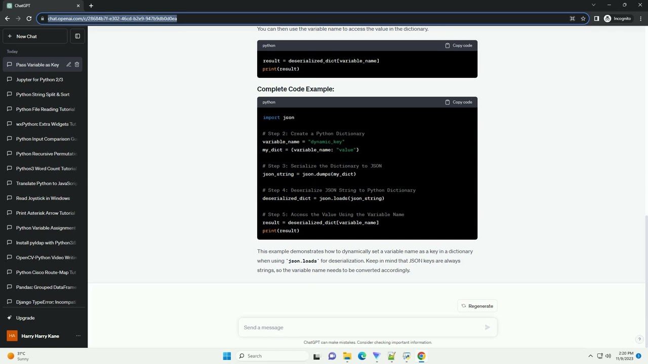 How To Pass Directly Variable Name As Dict Key With Json Loads In How To Pass Directly Variable Name As Dict Key With Json Loads In