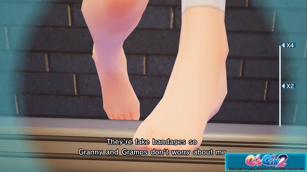 Gal*Gun 2 (PS5) - Foot fetish🥰 - YouTube