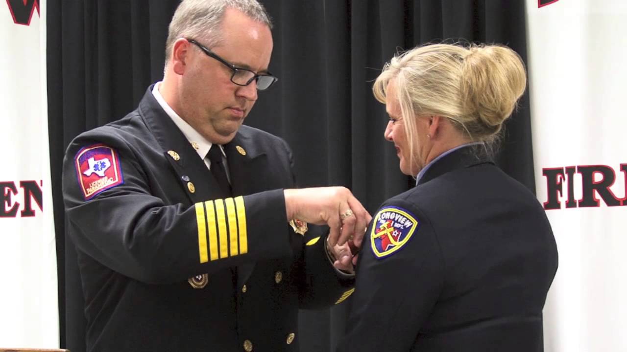 Longview Fire Department promotes first female captain in department ...