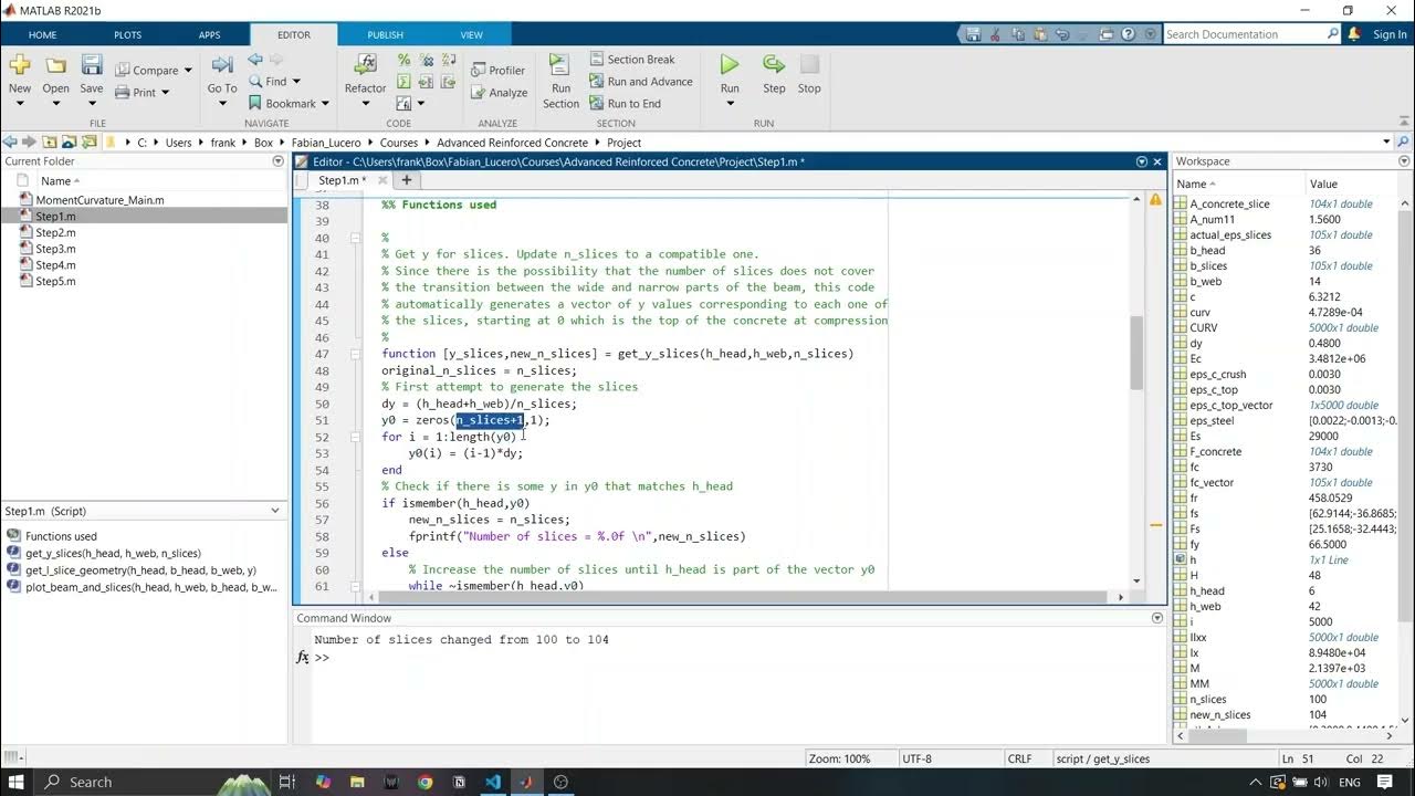 Part1 Moment Curvature DIagram MATLAB - YouTube