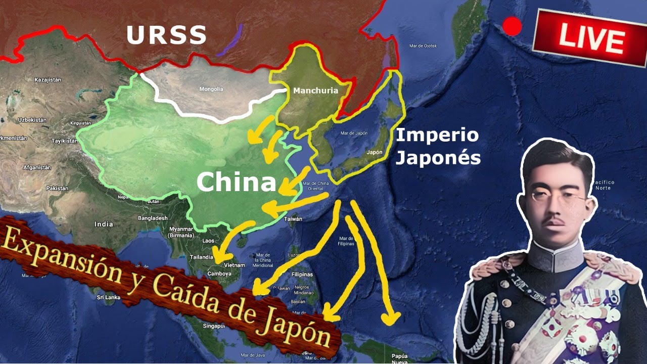 🔴¿Cómo Fue la Expansión del Imperio Japonés por Asia y su posterior ...