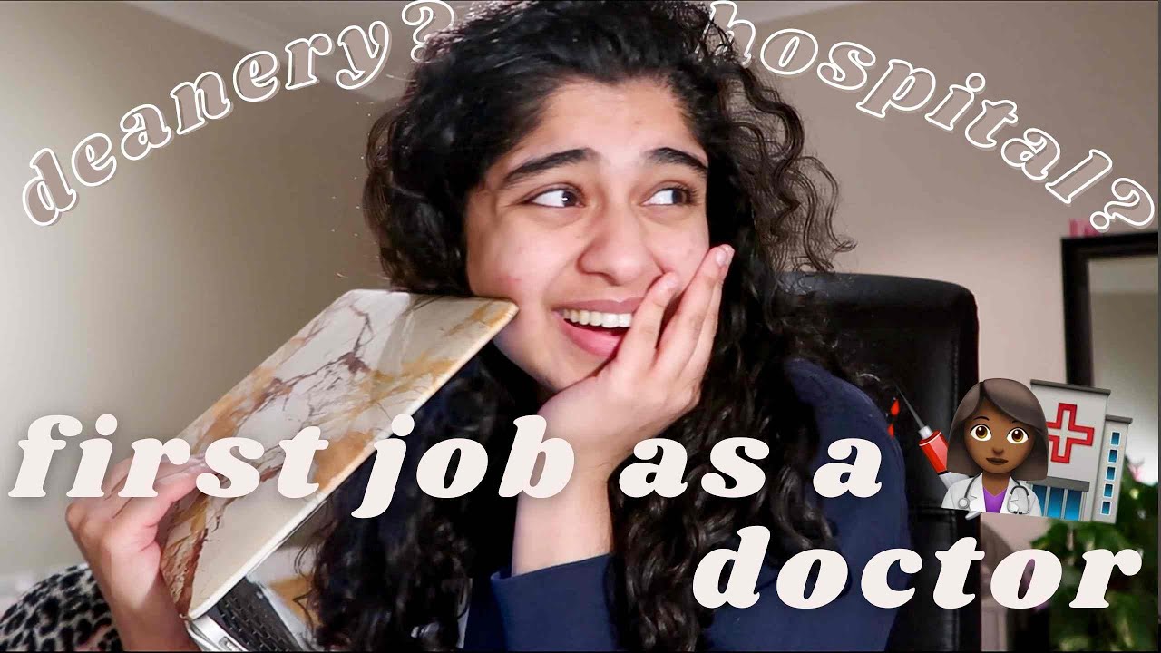 My FIRST EVER job as a DOCTOR | Where will I be working? Deanery and ...