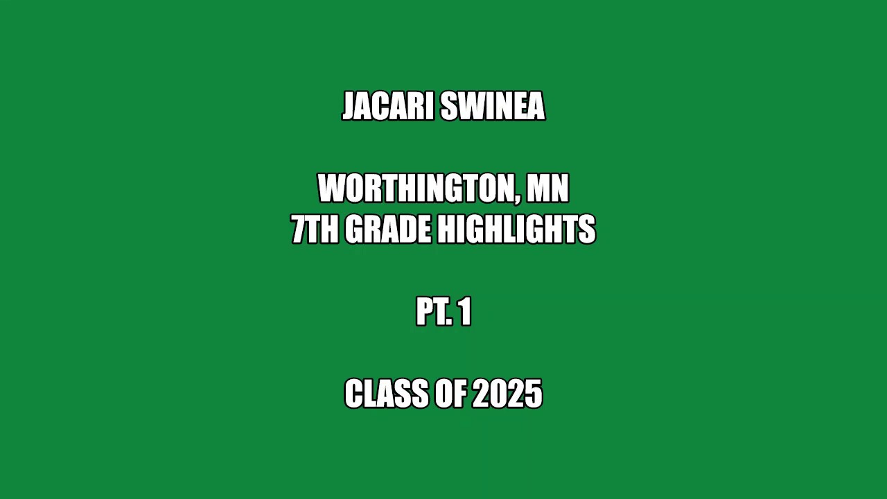 Class of 2025 Basketball: PG Jacari Swinea 2019-2020 Highlights Pt. 1 ...