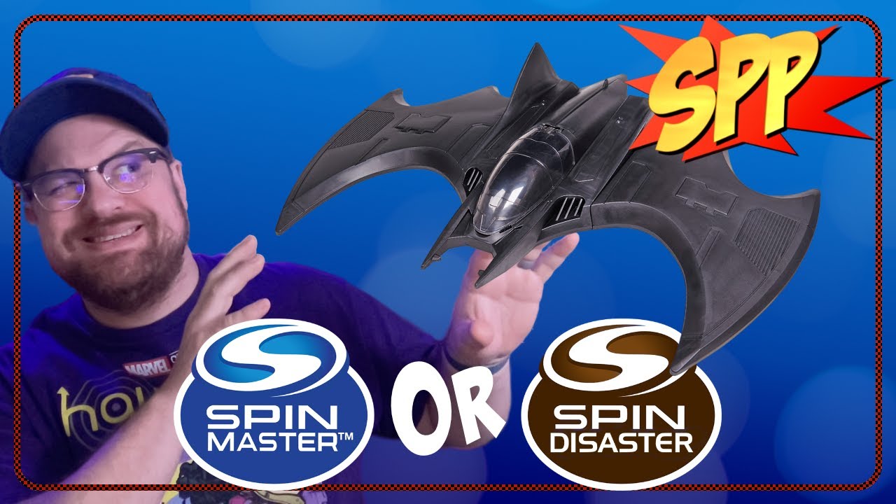The 4" Spin Master Batwing Unbox and Review, Worth it? - YouTube