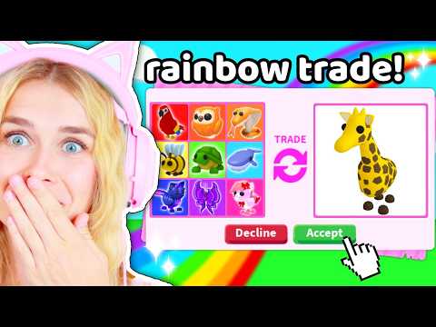Rainbow Color Trading Challenge
