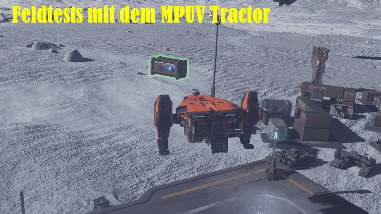 Star Citizen: Das ARGO MPUV Tractor im Feldtest (Be- und Entladen ...