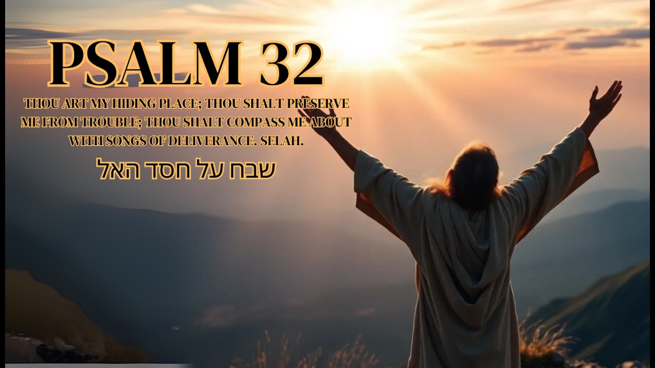 📜 Psalm 32 as sung by David | 🔥 The joy of forgiveness - YouTube