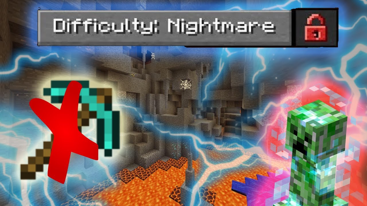 Do NOT mine in Minecraft NIGHTMARE MODE - YouTube